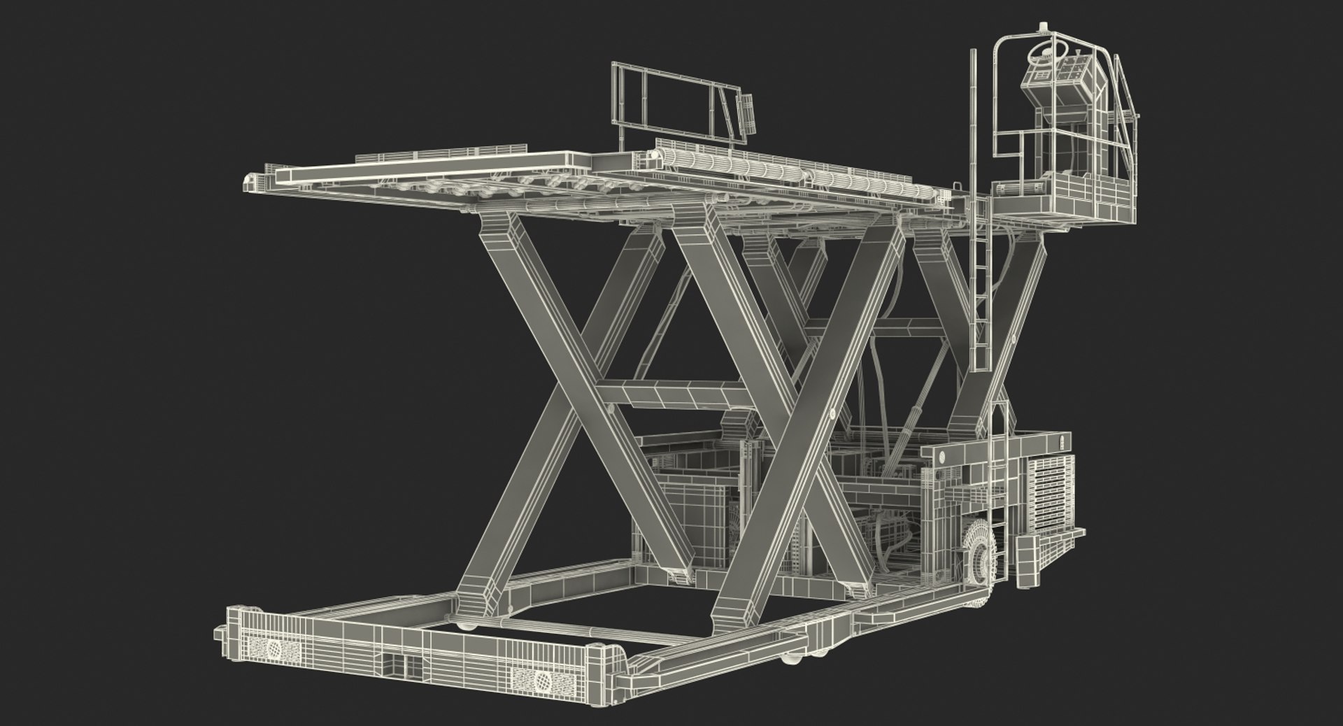 Lower deck loader commander 3D model - TurboSquid 1241335