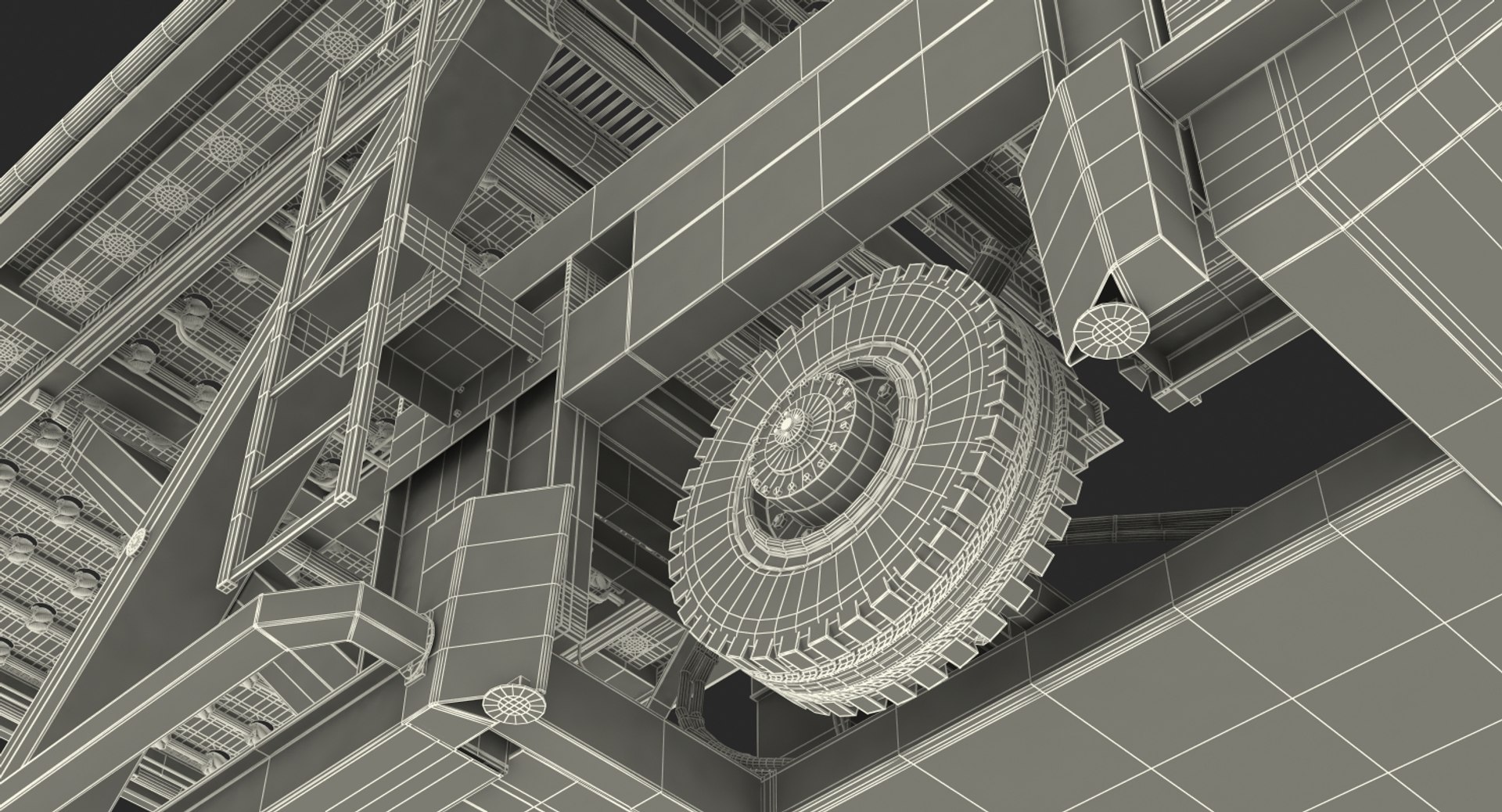 Lower deck loader commander 3D model - TurboSquid 1241335