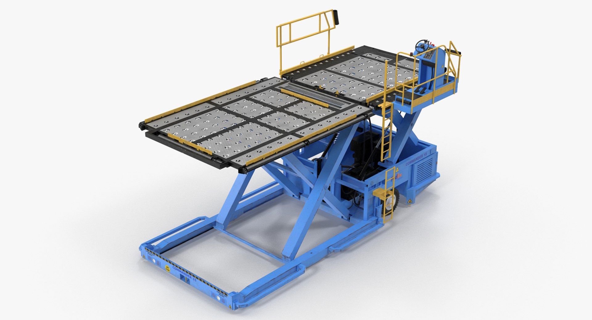 Lower deck loader commander 3D model - TurboSquid 1241335