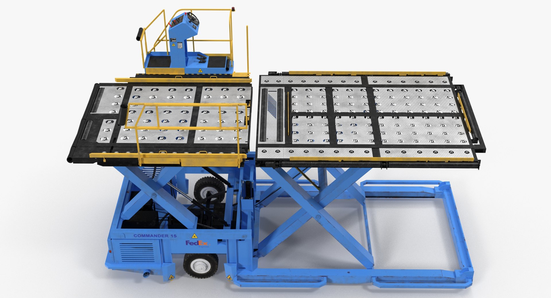 Lower deck loader commander 3D model - TurboSquid 1241335