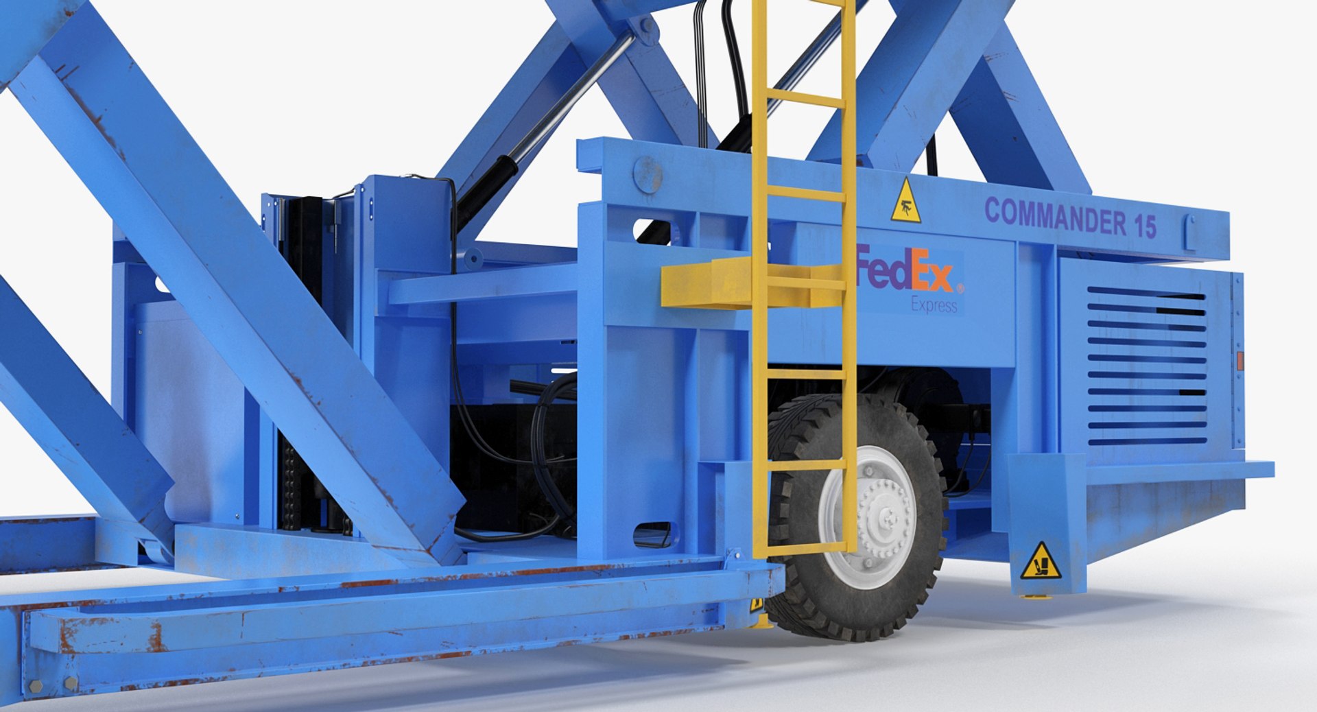 Lower deck loader commander 3D model - TurboSquid 1241335