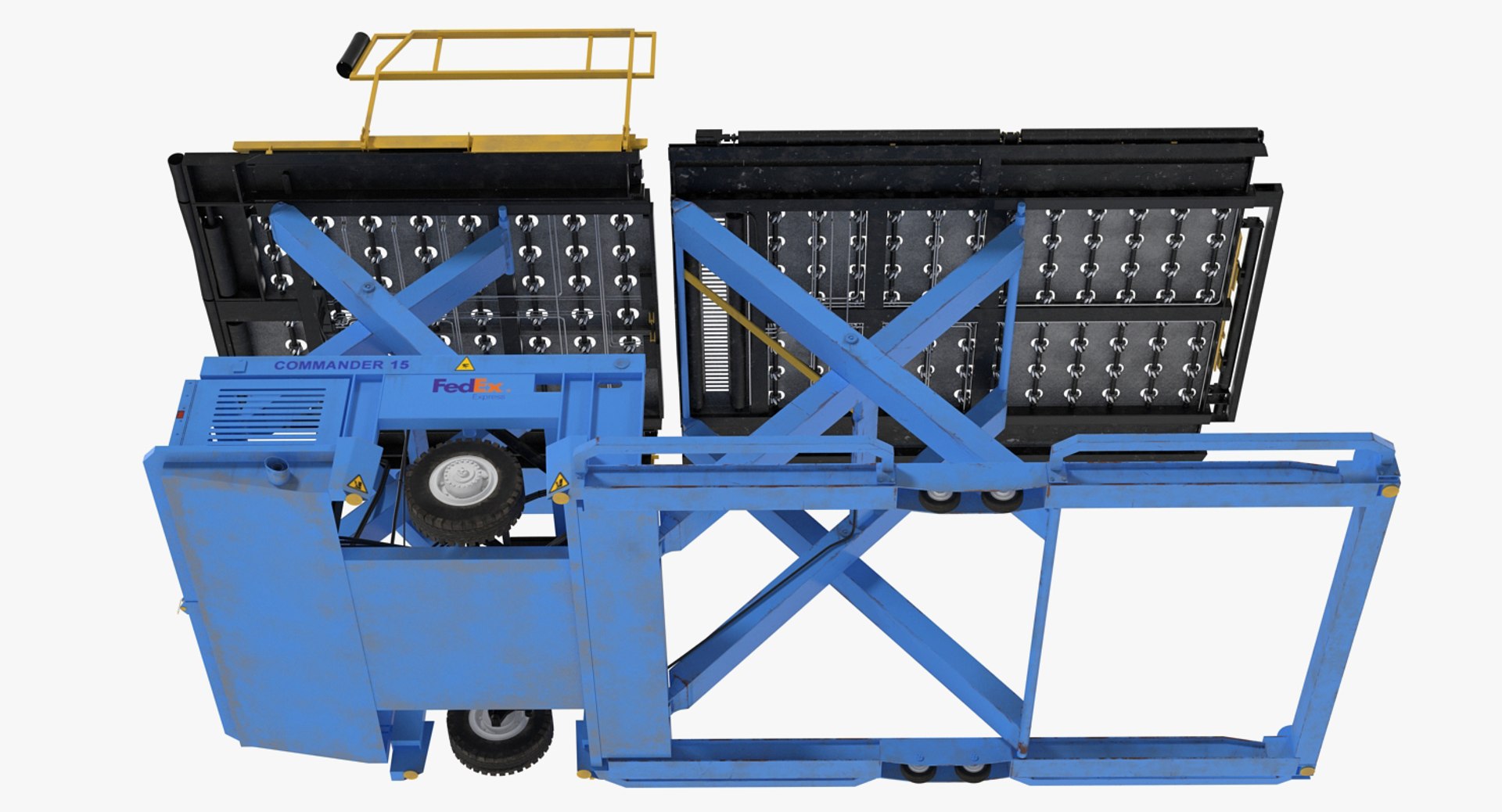 Lower deck loader commander 3D model - TurboSquid 1241335