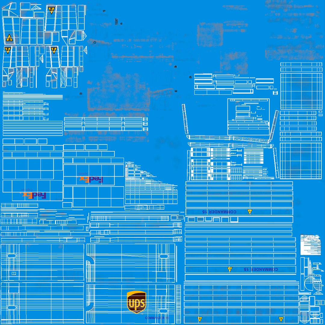 Lower deck loader commander 3D model - TurboSquid 1241335