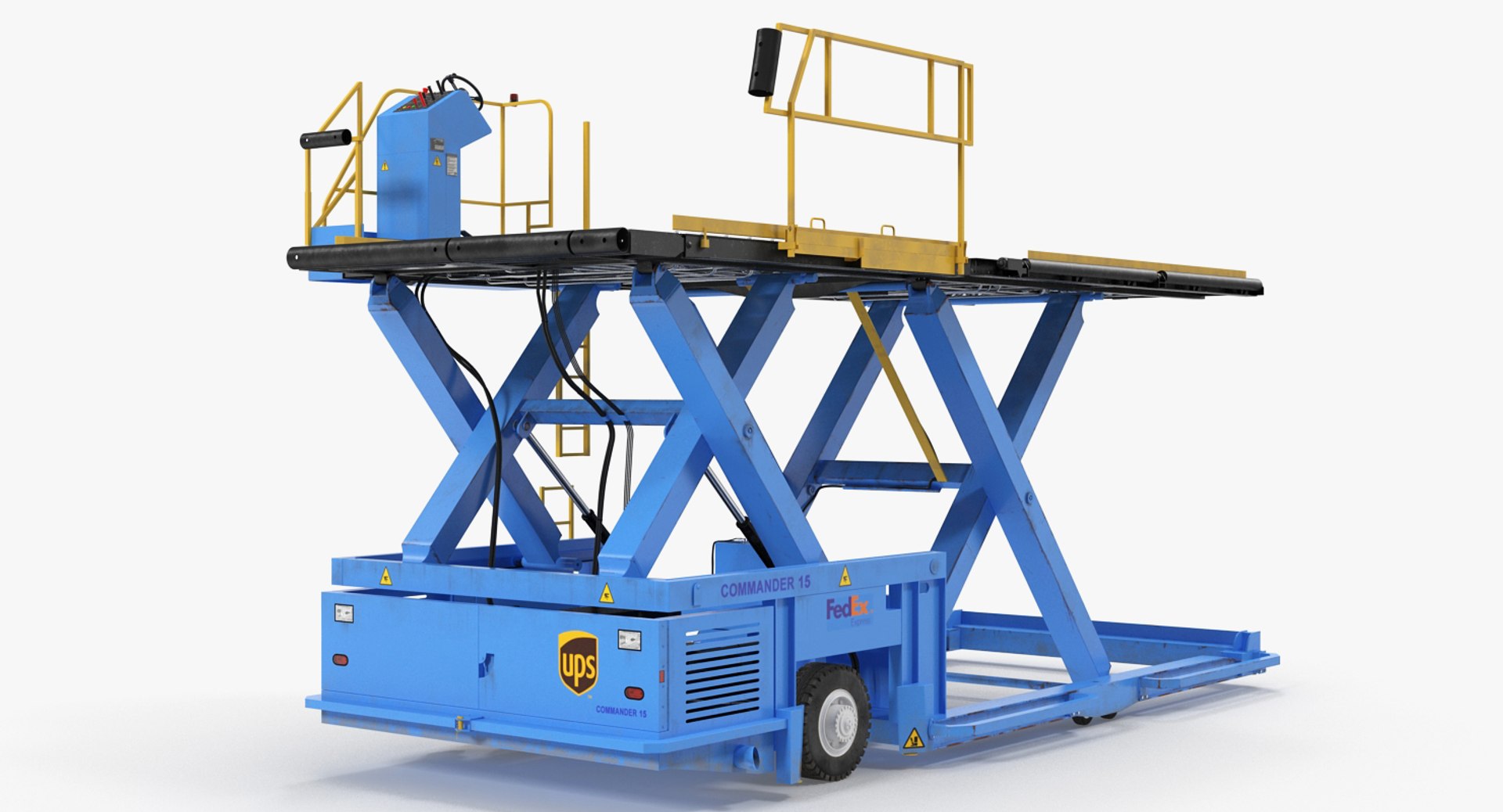 Lower deck loader commander 3D model - TurboSquid 1241335