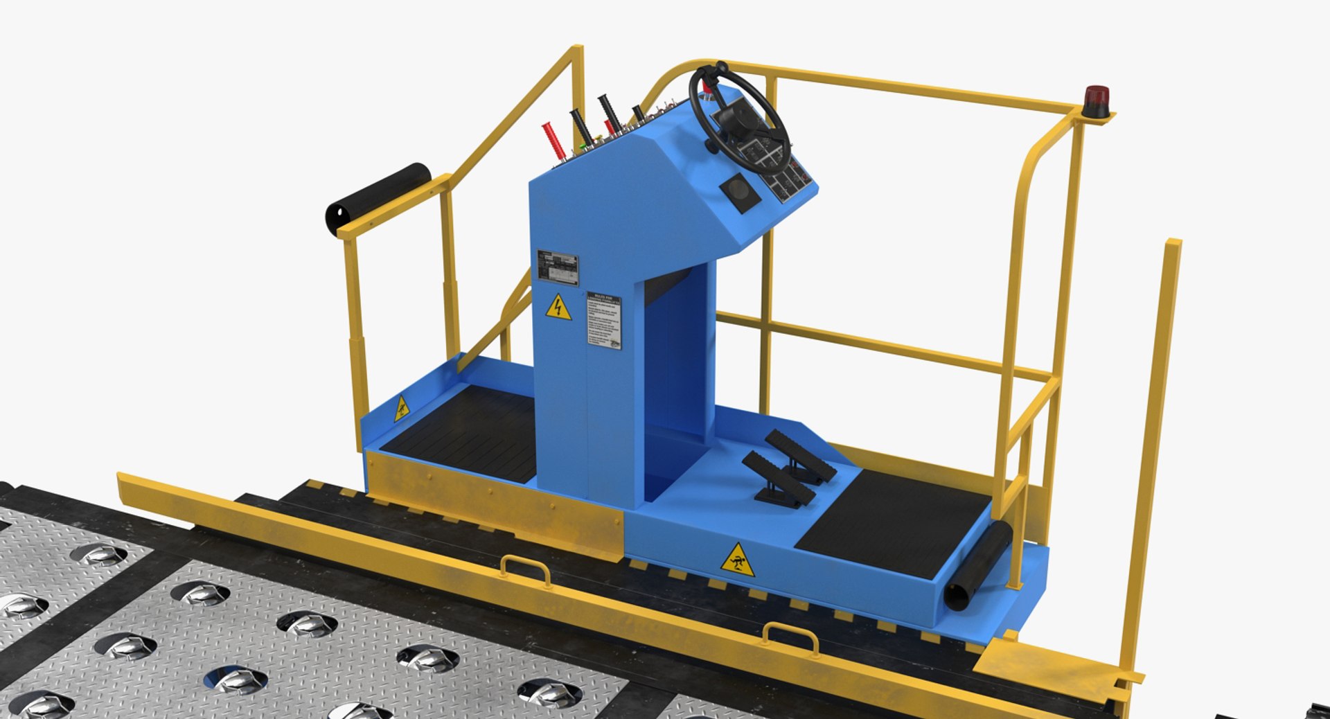 Lower deck loader commander 3D model - TurboSquid 1241335