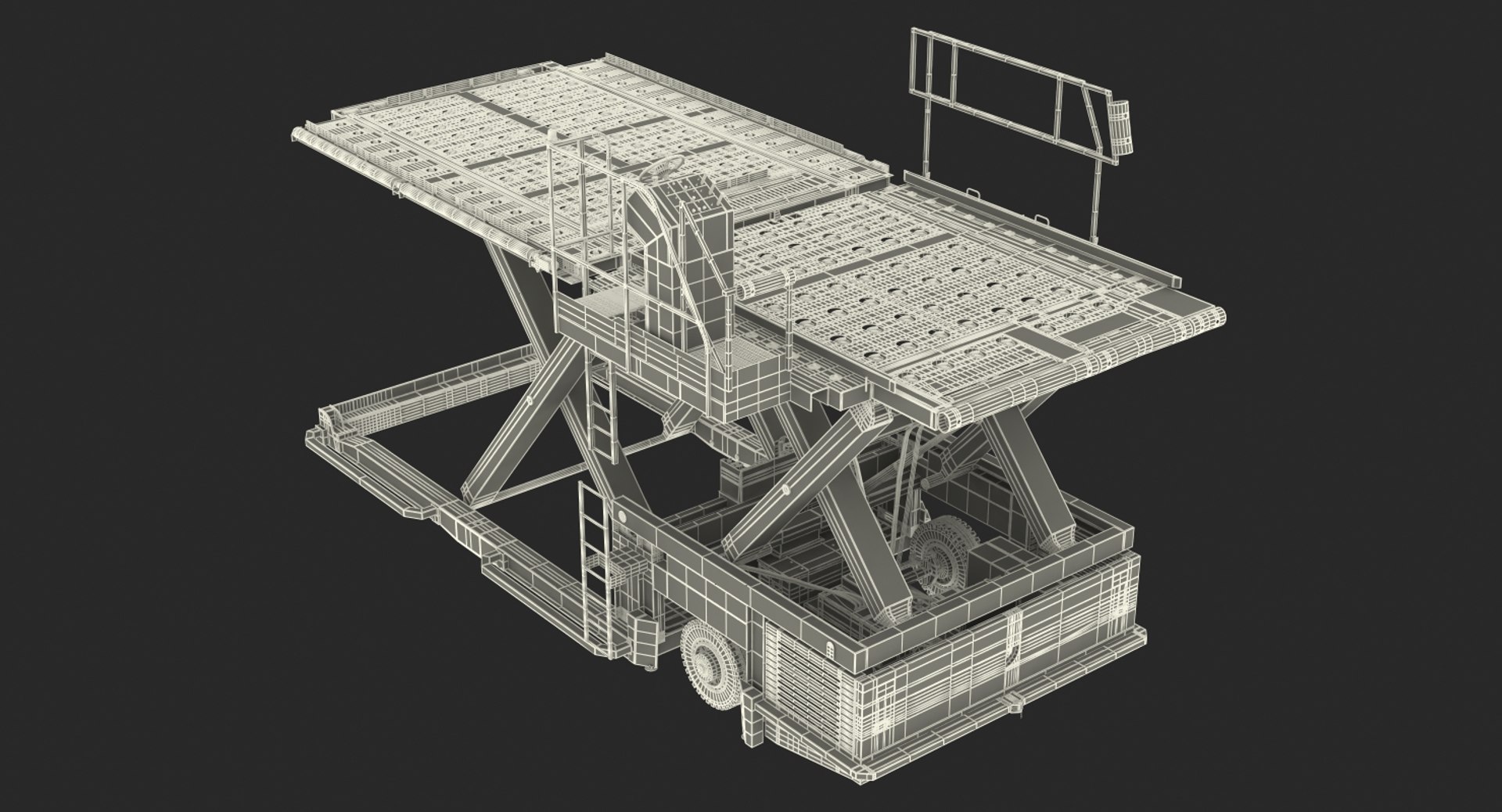 Lower deck loader commander 3D model - TurboSquid 1241335