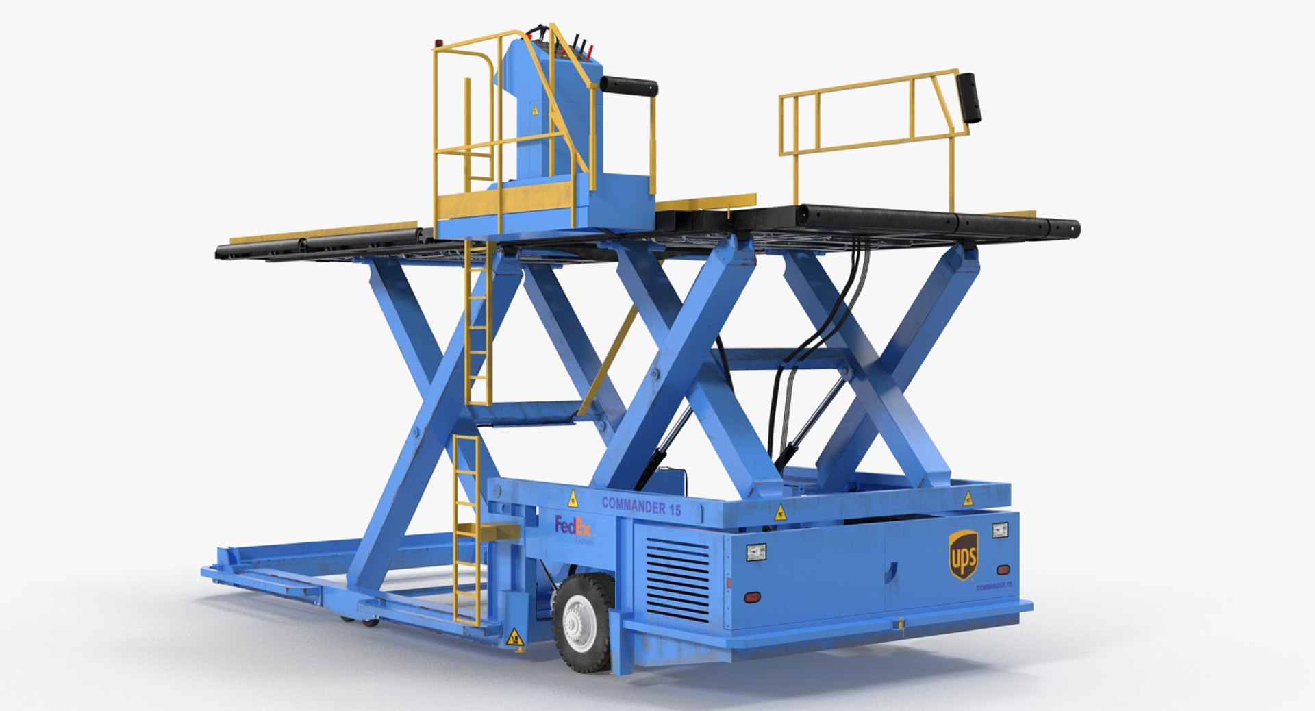 Lower deck loader commander 3D model - TurboSquid 1241335