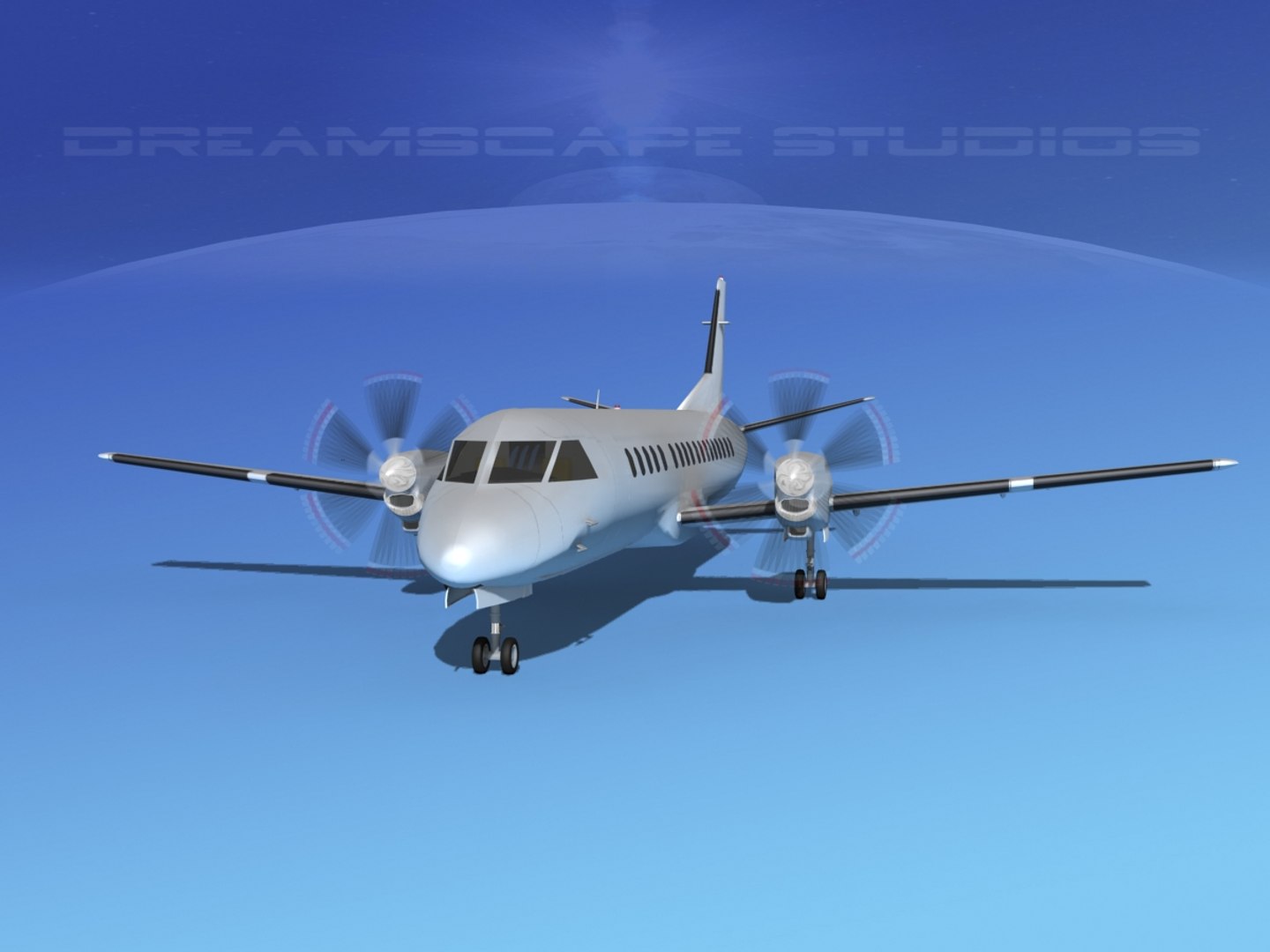 3D cockpit saab 2000 model - TurboSquid 1203939