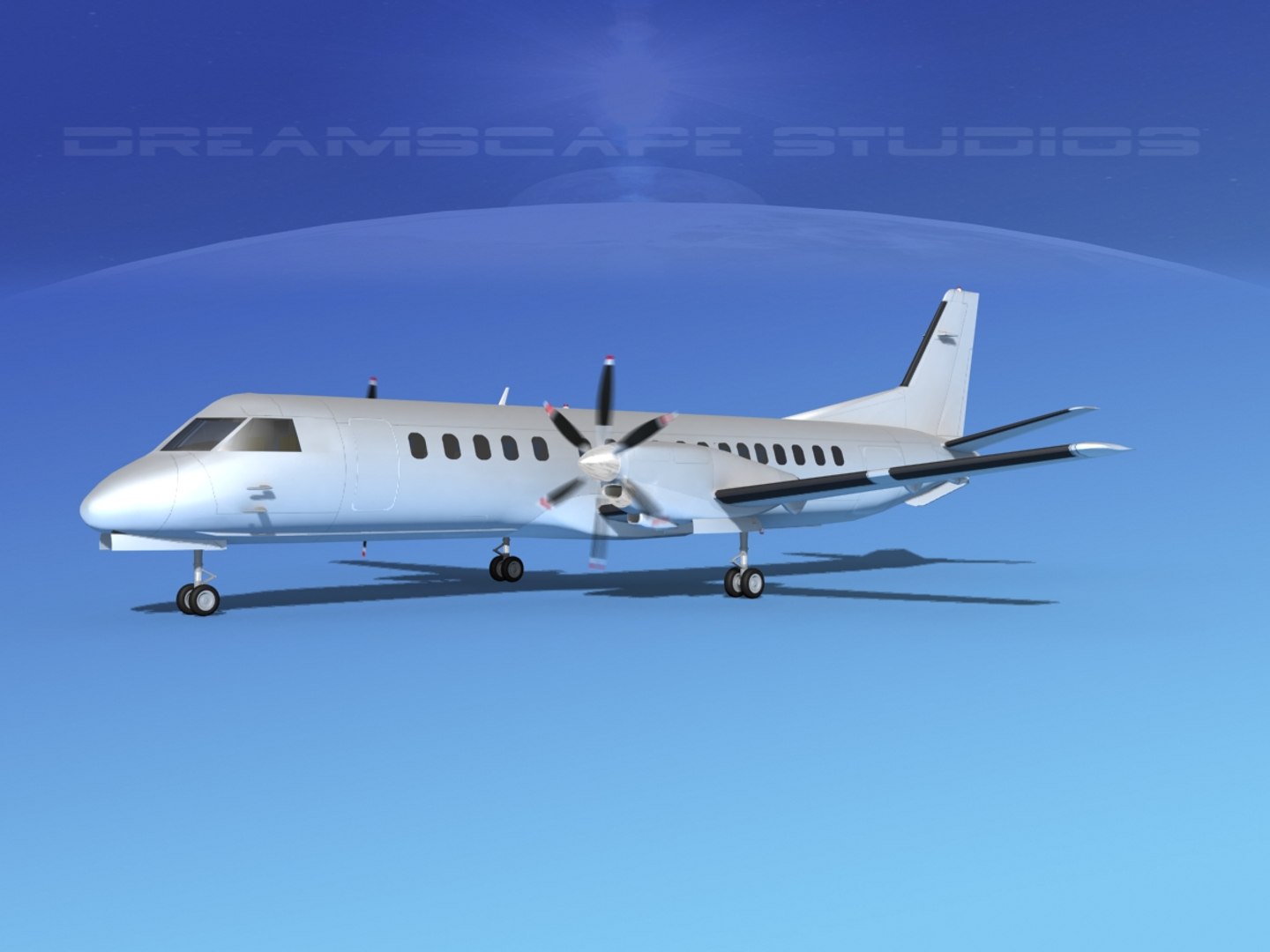 3D cockpit saab 2000 model - TurboSquid 1203939