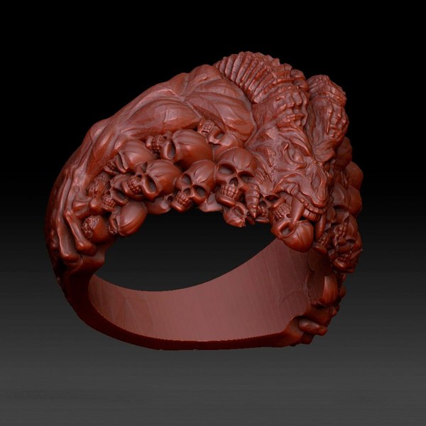modelo 3d Demon Ring print file - TurboSquid 2091836