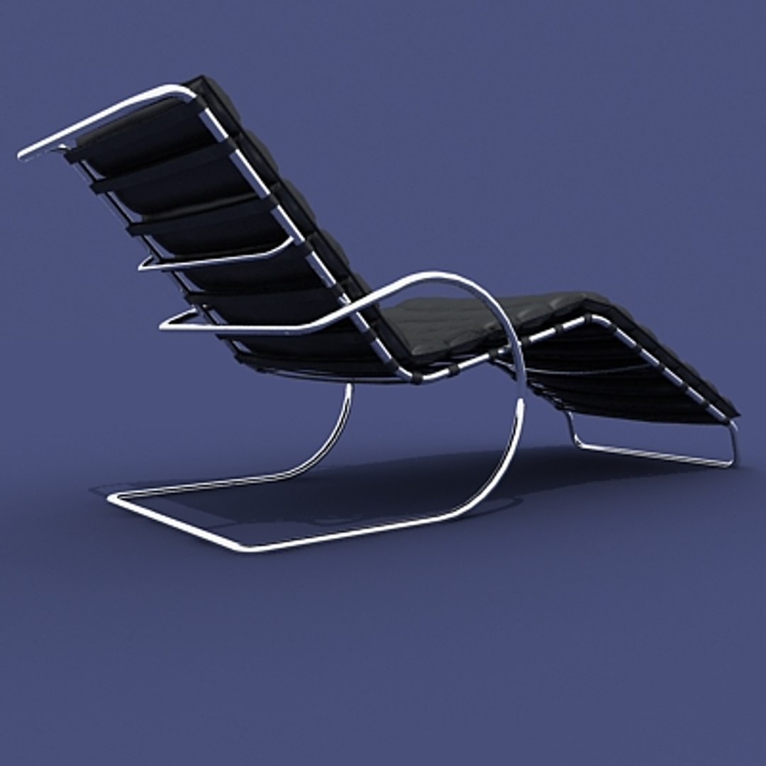 Ludwig Deck Chair 3ds