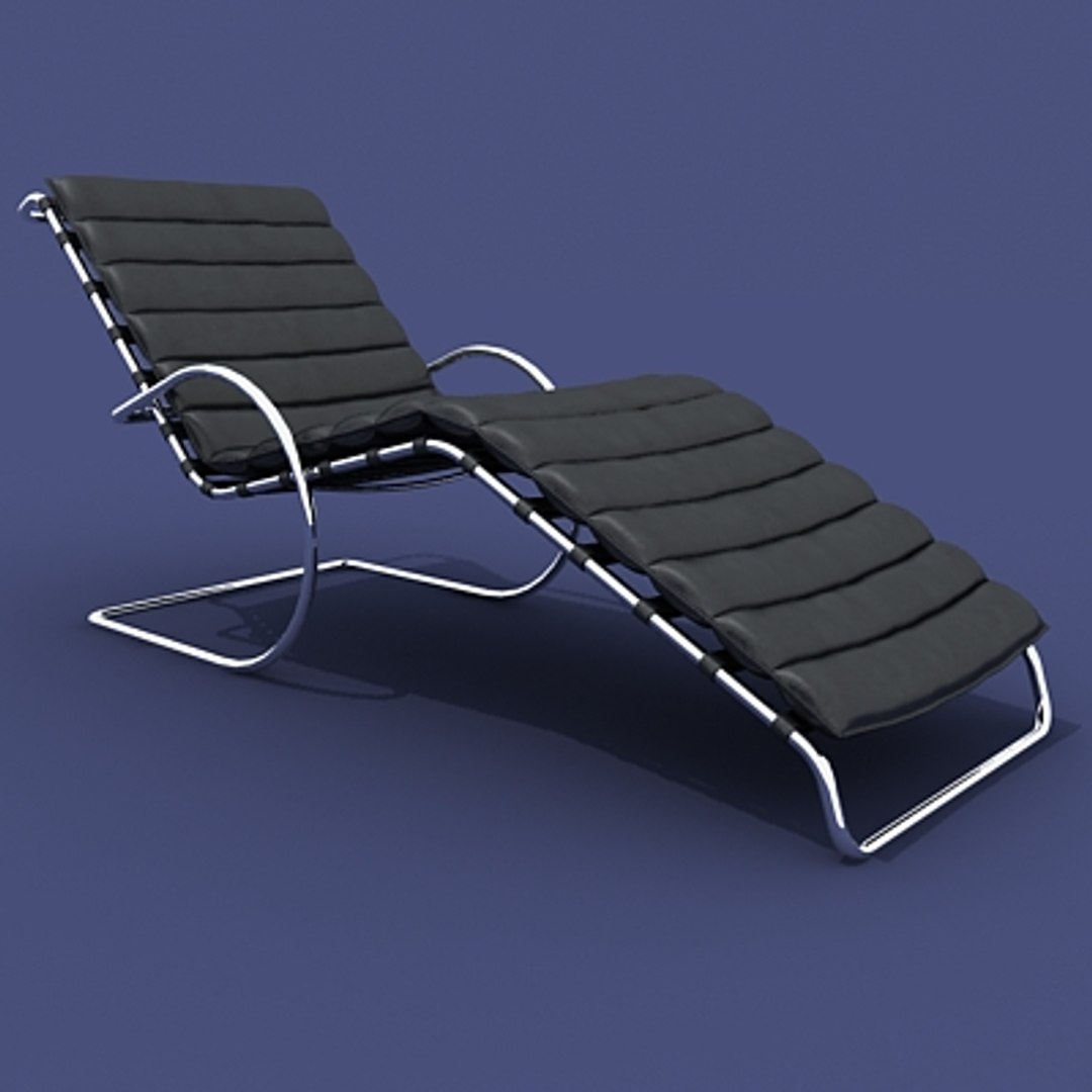 Ludwig Deck Chair 3ds