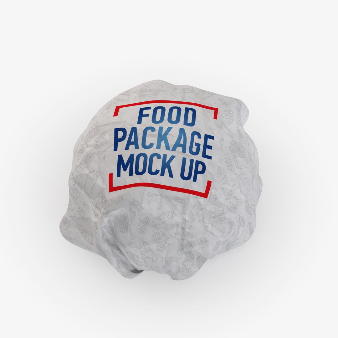 3D Model Burger Packing - TurboSquid 1331293