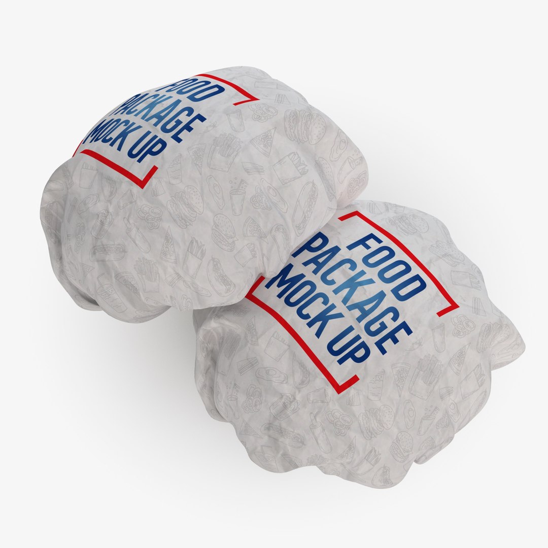3D Model Burger Packing - TurboSquid 1331293