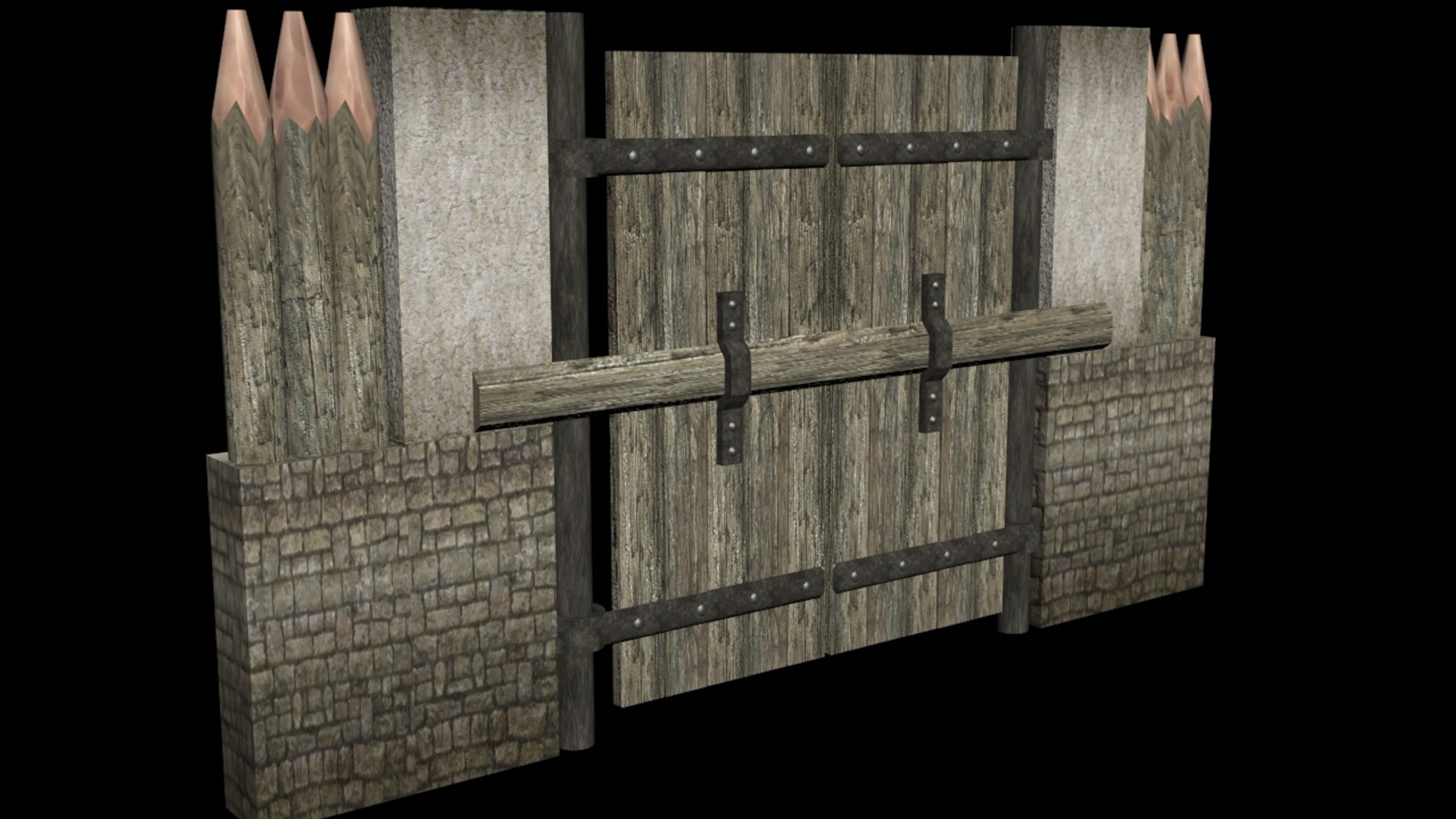 Gated Unity 3D - TurboSquid 1269681