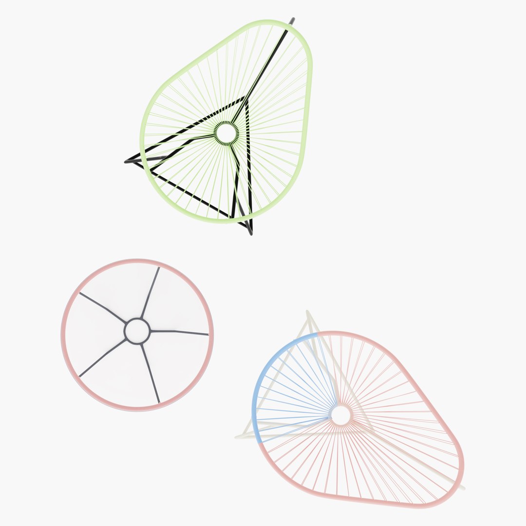 Acapulco Chair Table 3D Model - TurboSquid 1172543