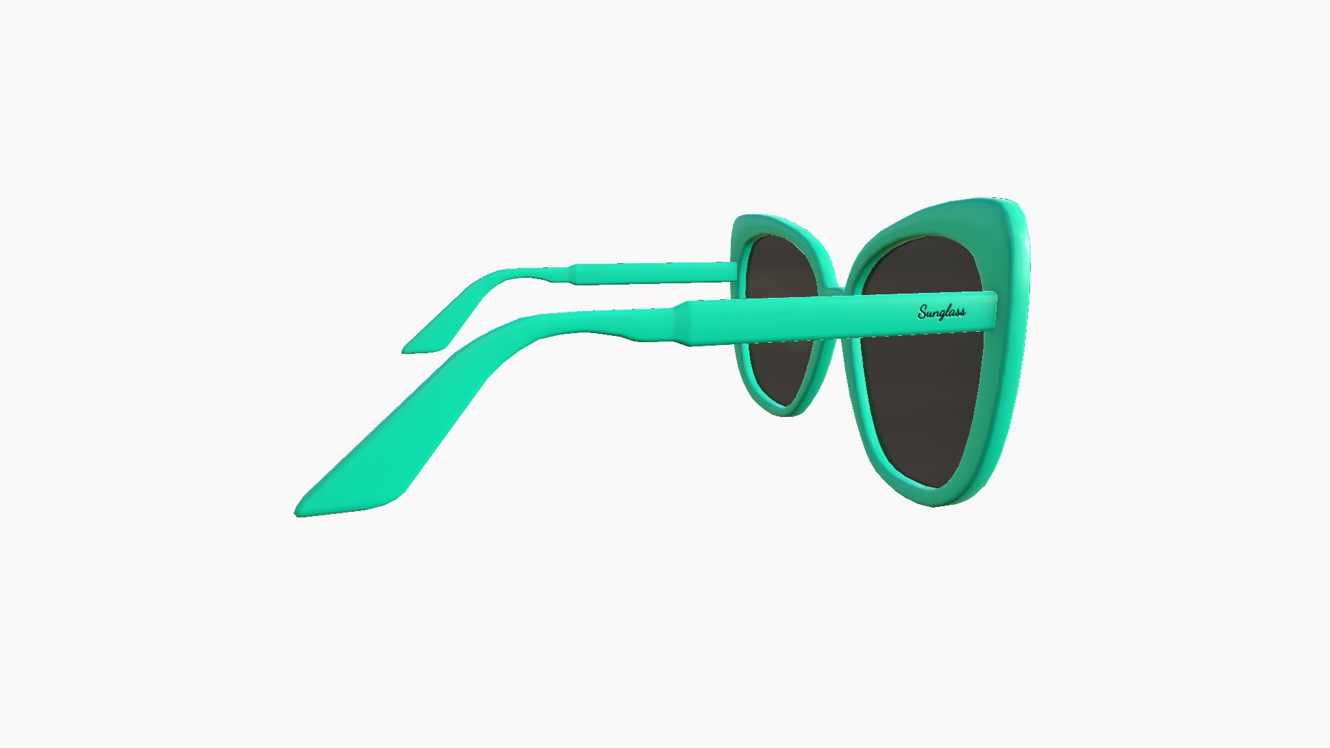 Sunglass J04 Aqua - Character Design Fashion Model - TurboSquid 1958416