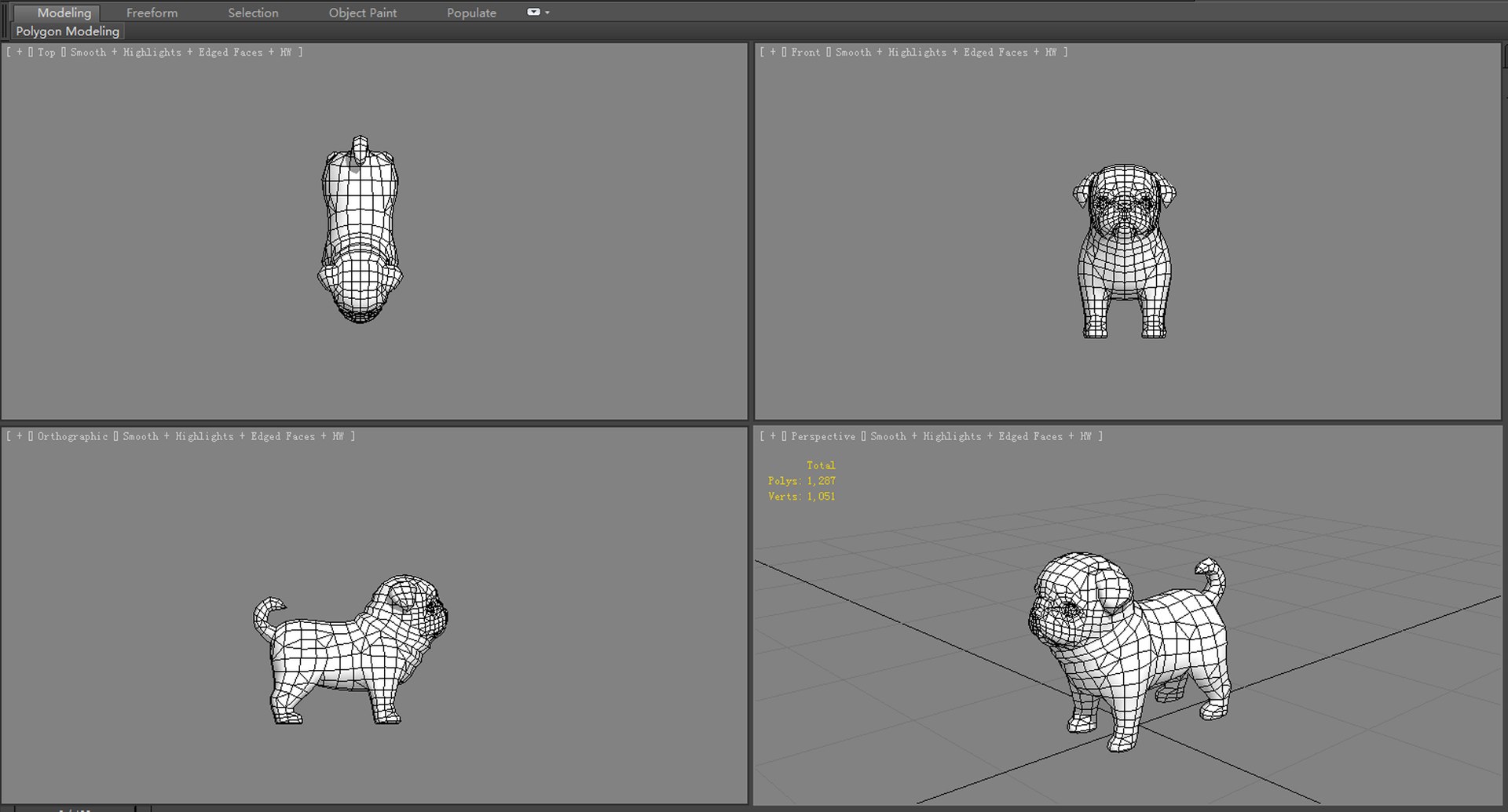 Cartoon Pet Puppy - Paco - Baby Dog 3D - TurboSquid 1717796