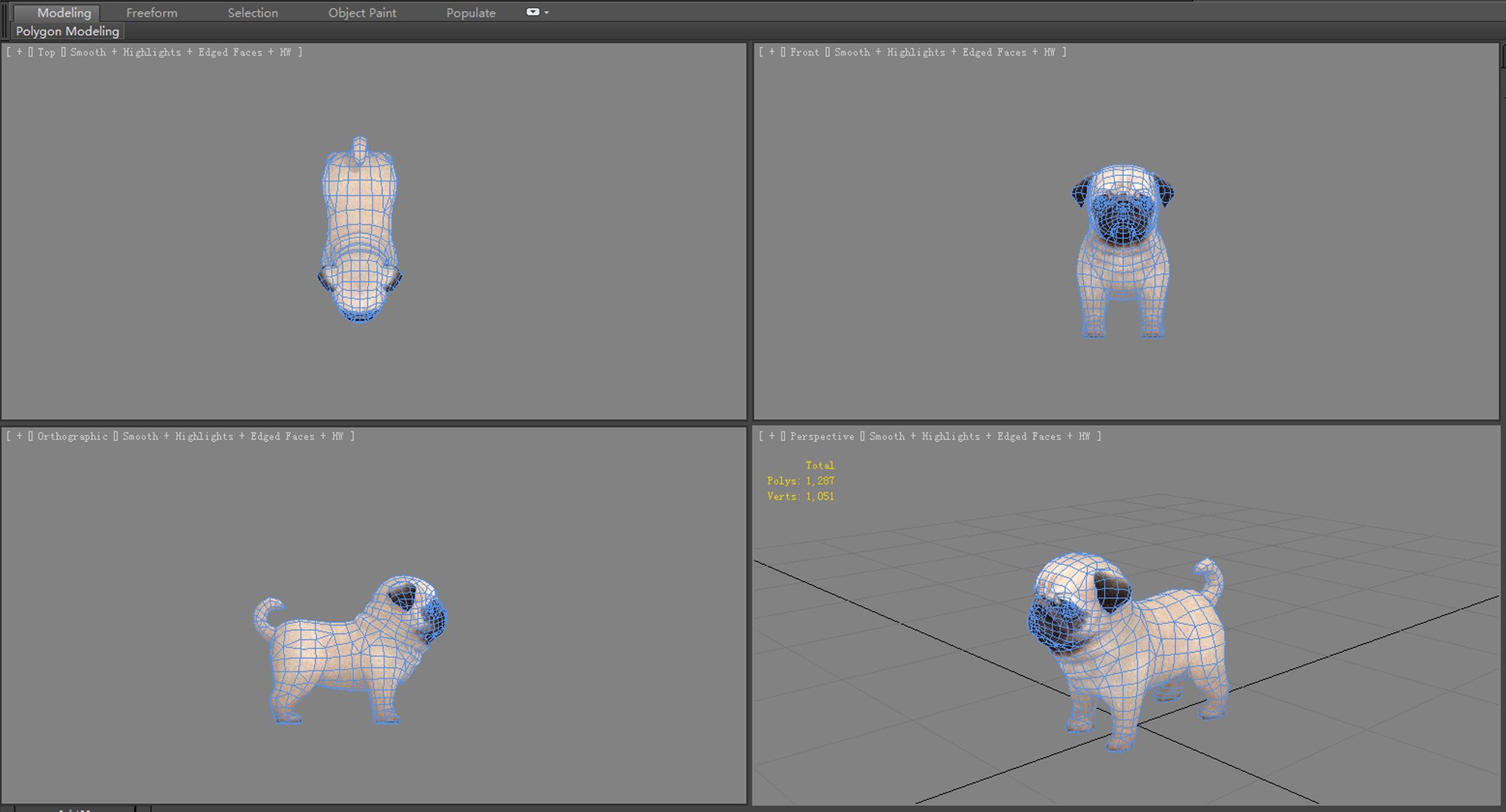 Cartoon Pet Puppy - Paco - Baby Dog 3D - TurboSquid 1717796