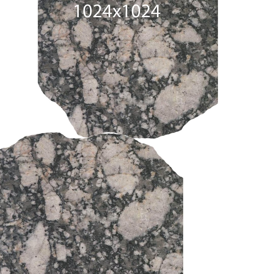 sharp fragments rock stones 3d 3ds