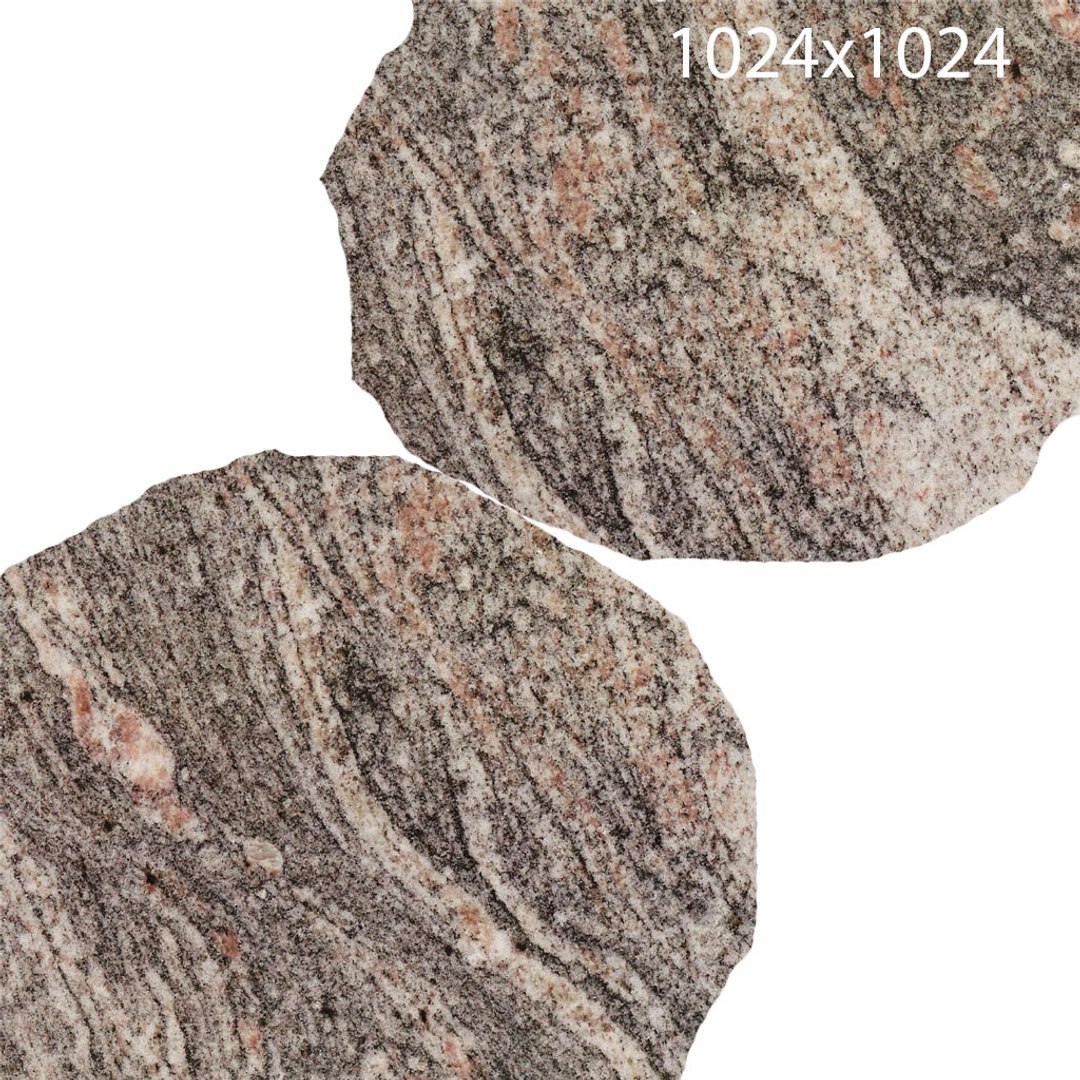 sharp fragments rock stones 3d 3ds