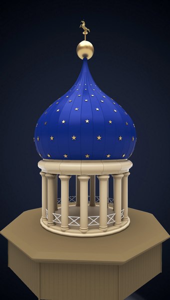 3D colt armory dome - TurboSquid 1605638