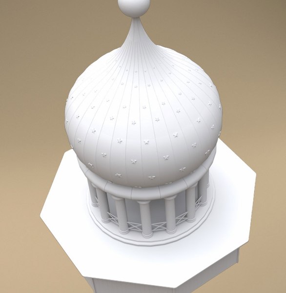 3D colt armory dome - TurboSquid 1605638