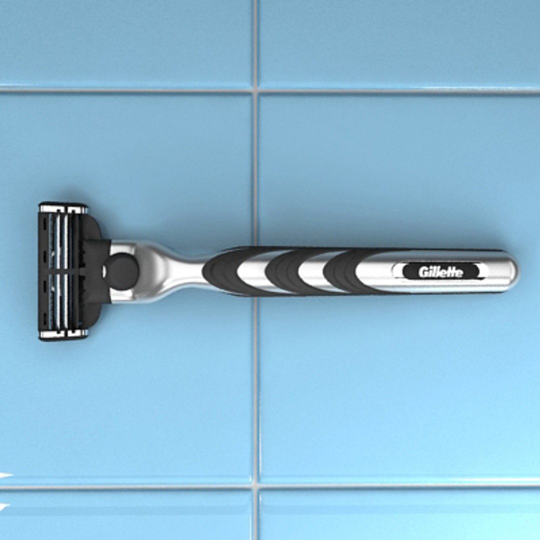 Mach 3 Razor 3d Model