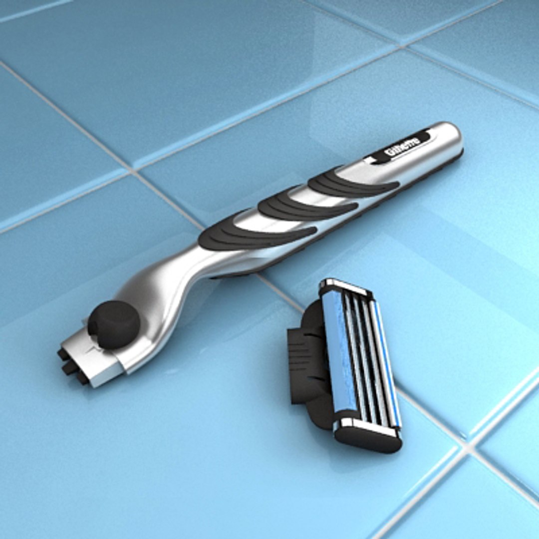 Mach 3 Razor 3d Model
