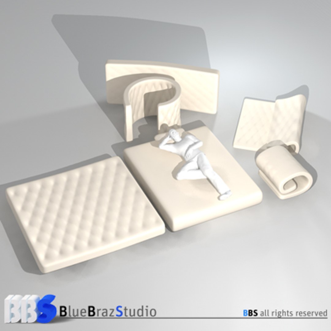 Free 3ds Model Mattresses Mat