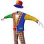 3d Model Clown Clothes