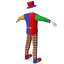 3d Model Clown Clothes