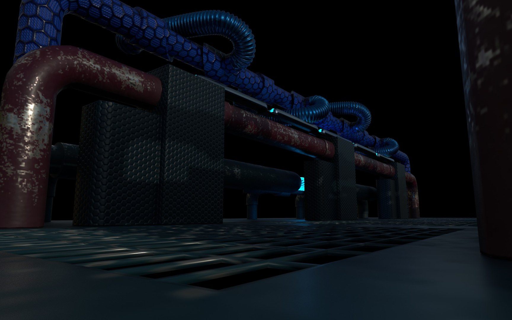 Gas Pipe Model - TurboSquid 1374040