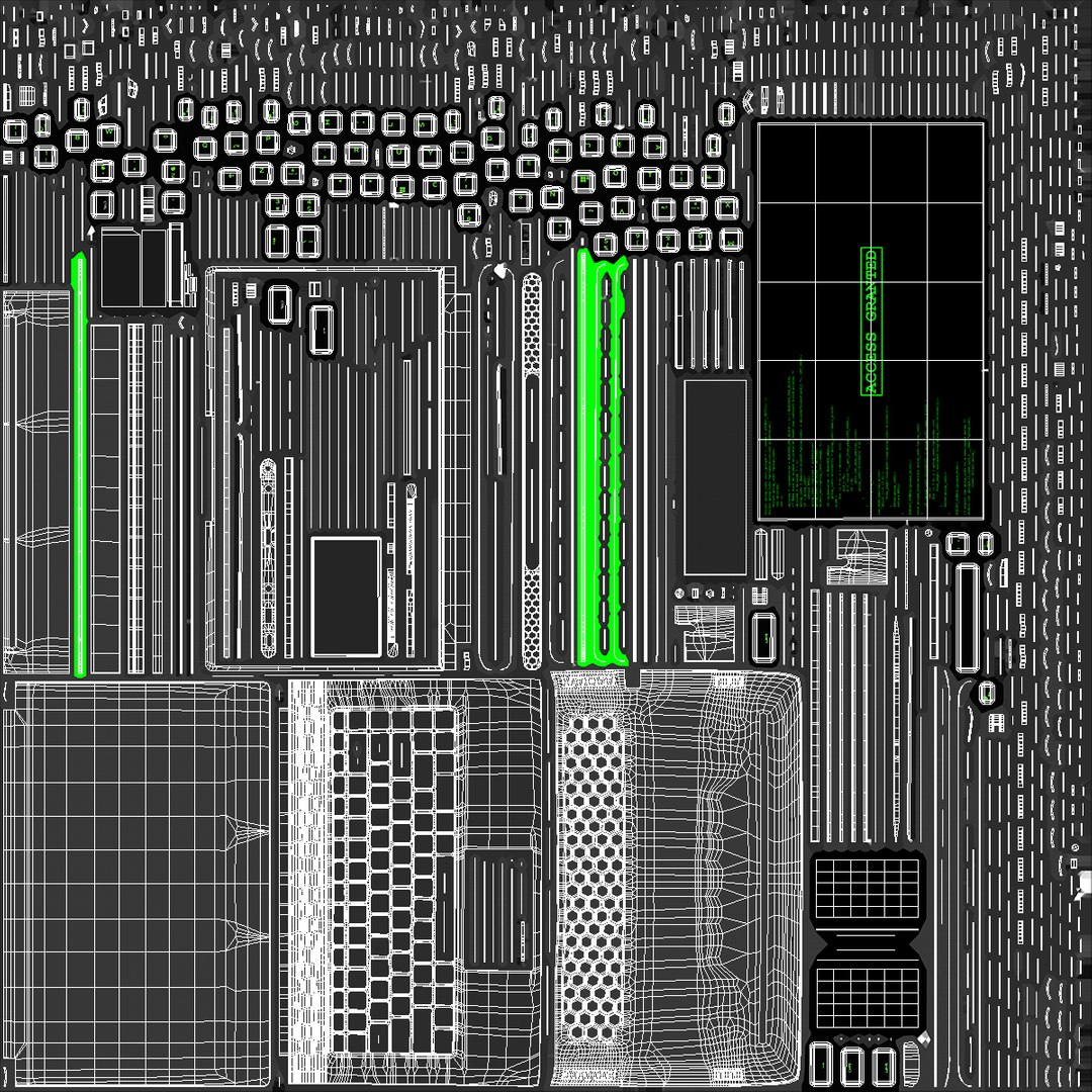 3D Hacker Working With Server - TurboSquid 2327319