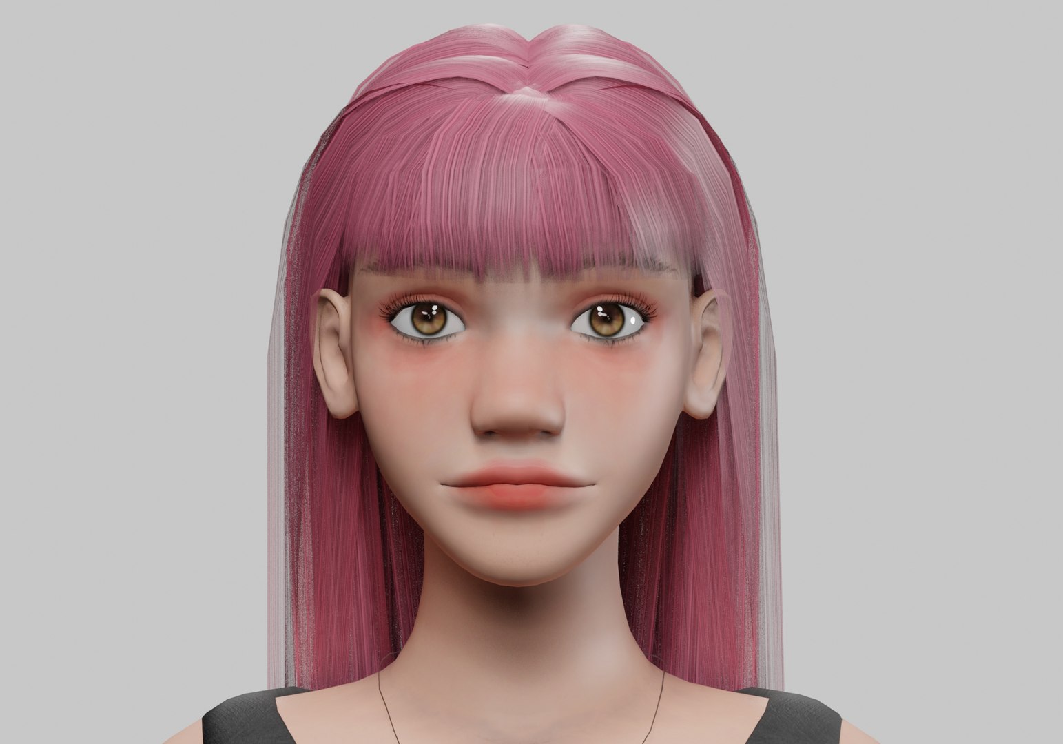 Cute Beautiful Woman V29403 3D - TurboSquid 2267695