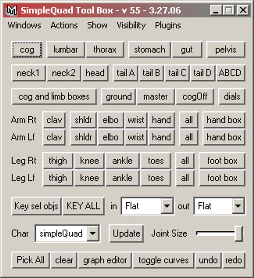 Simplequad Puppet 3d Model