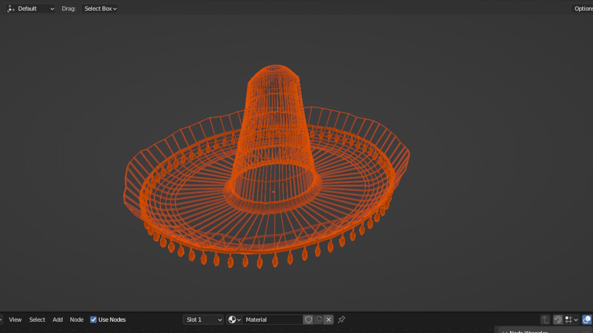 3D Mexican Hat Model - TurboSquid 1833499