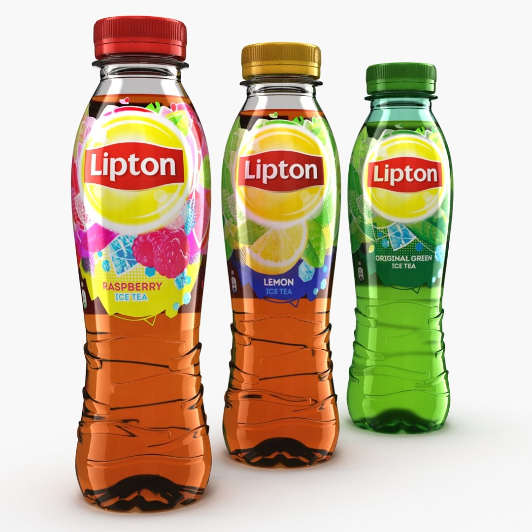 3d Model Ice Tea Bottle