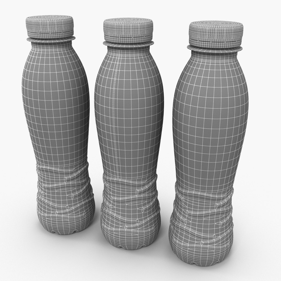 3d Model Ice Tea Bottle