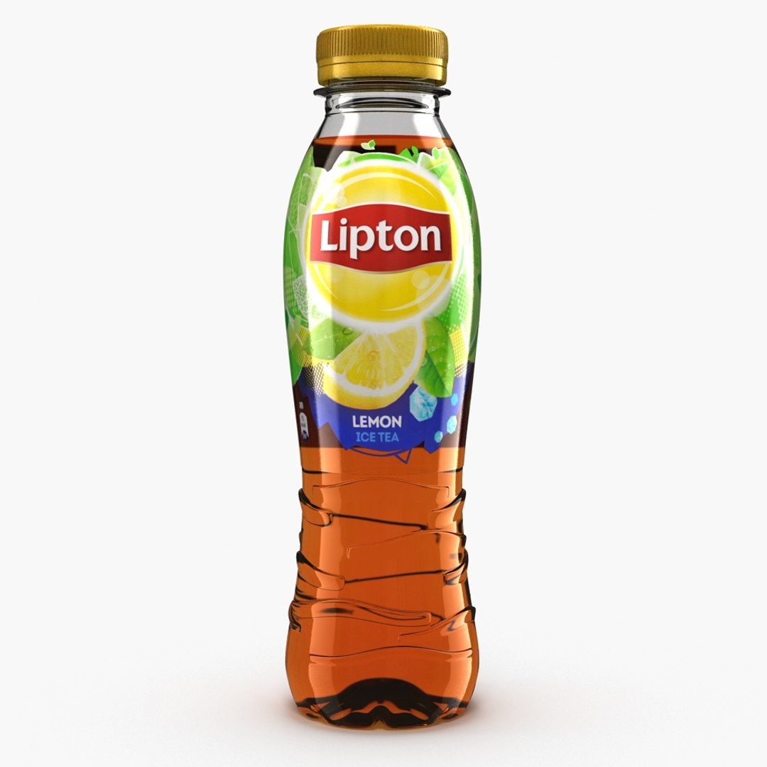 3d Model Ice Tea Bottle