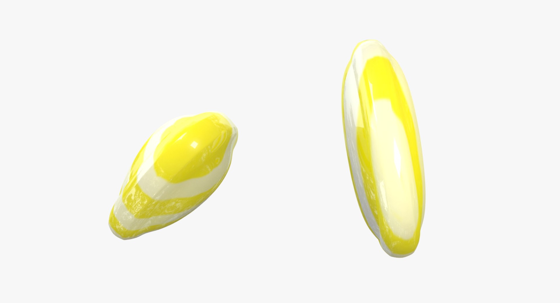 3D Candy Stripe Lemon Drop Model | 1147700 | TurboSquid