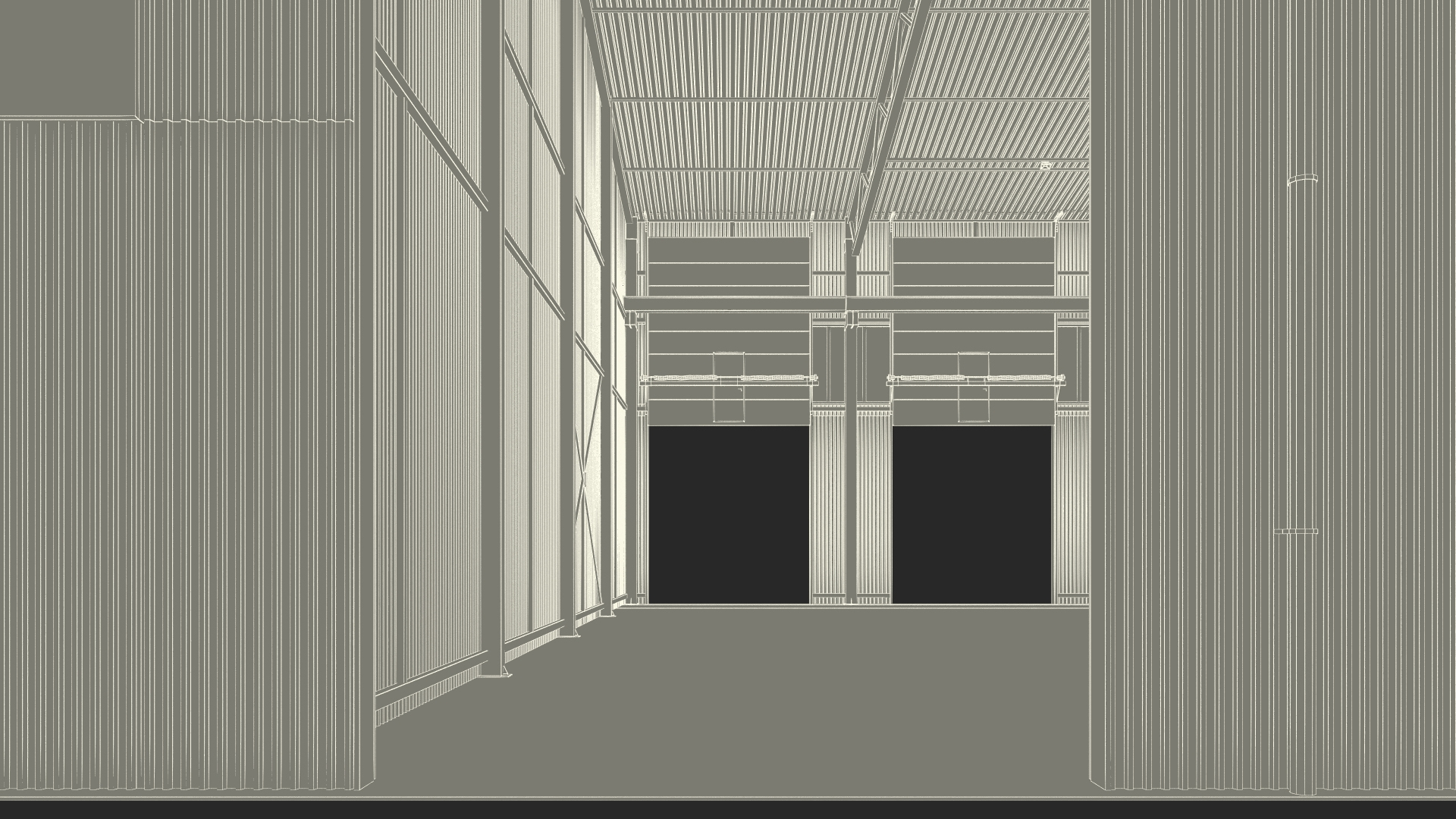 Freight Terminal Loading Area UralSpetsTrans Rigged 3D Model ...
