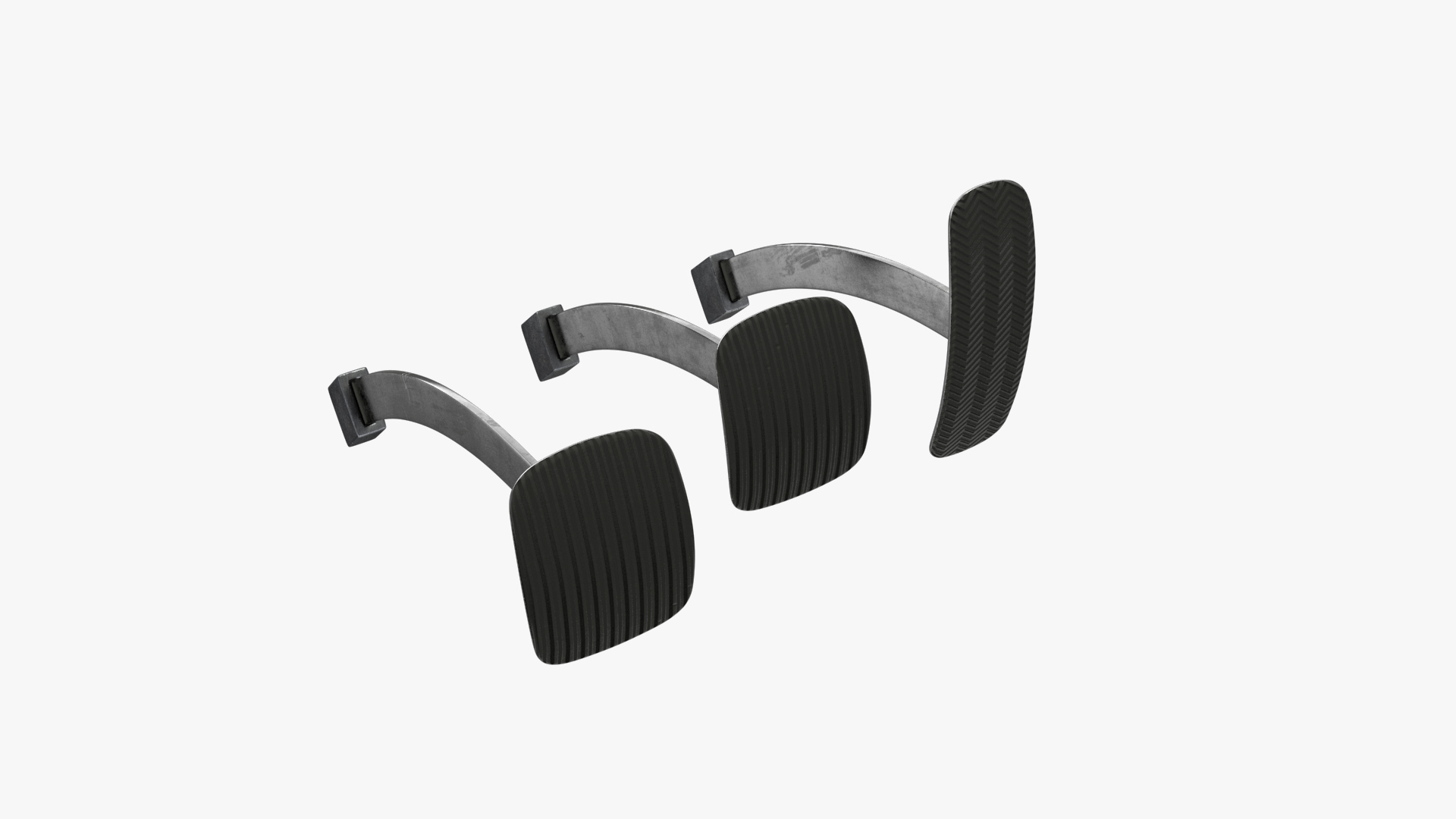 Retro Car Pedals 3D Model - TurboSquid 2059922