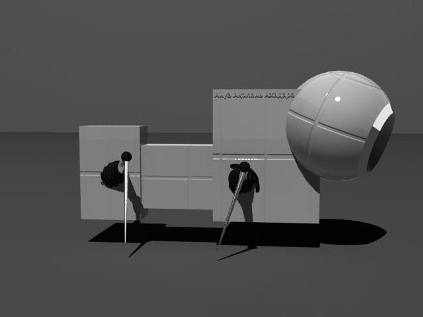 free small droid 3d model