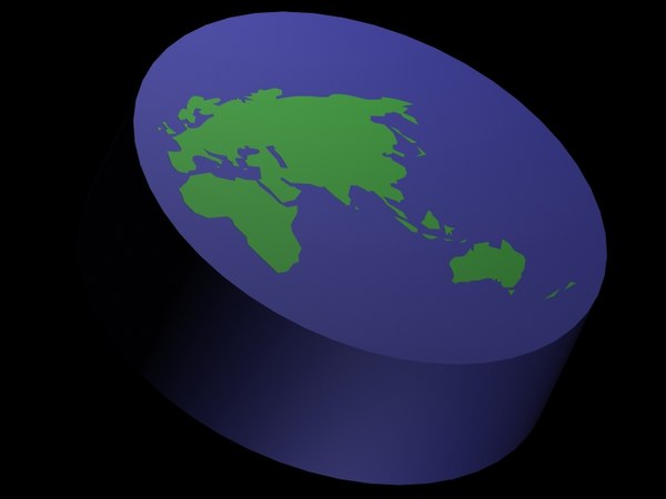 world disk 3d max