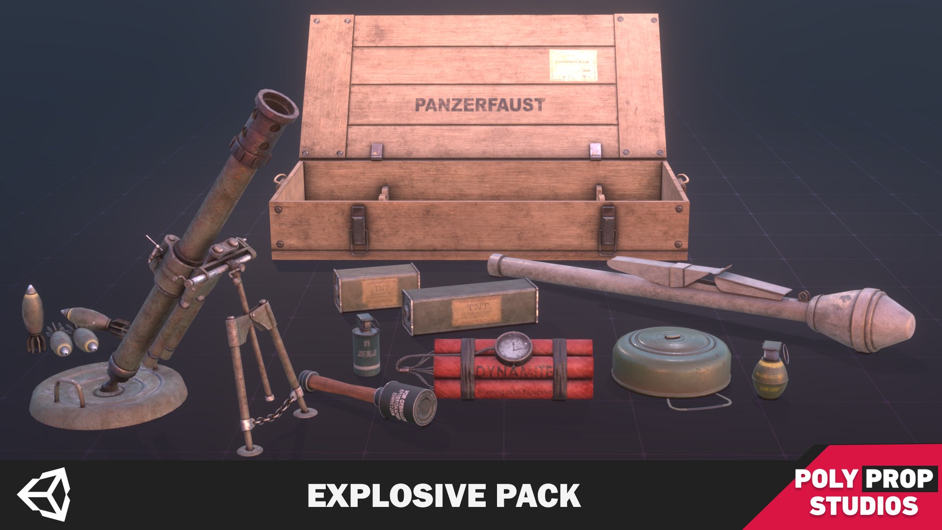 Explosive Pack 3D 모델 - TurboSquid 2032351