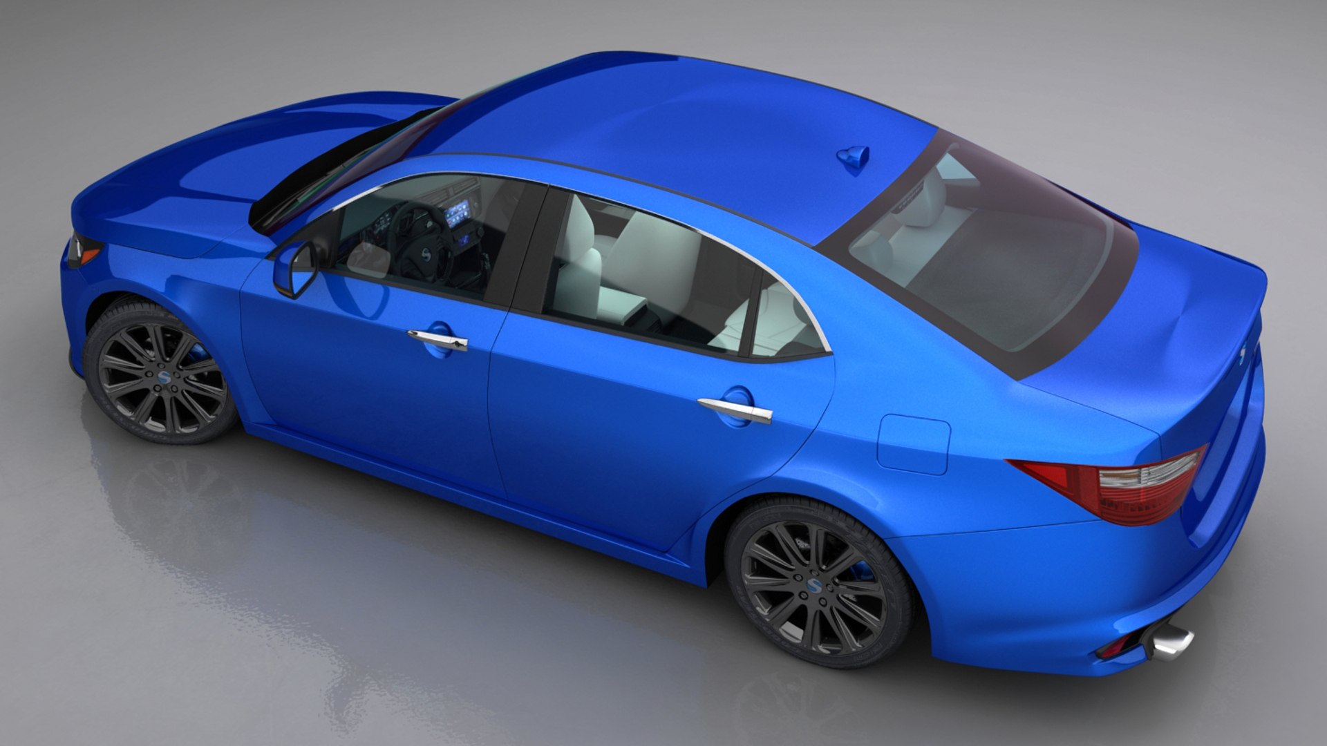 Generic Sedan 2017-2020 3D Model - TurboSquid 1370508