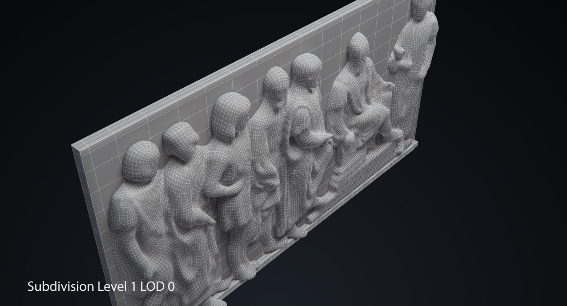 Bas Relief Df2 1 3d Obj