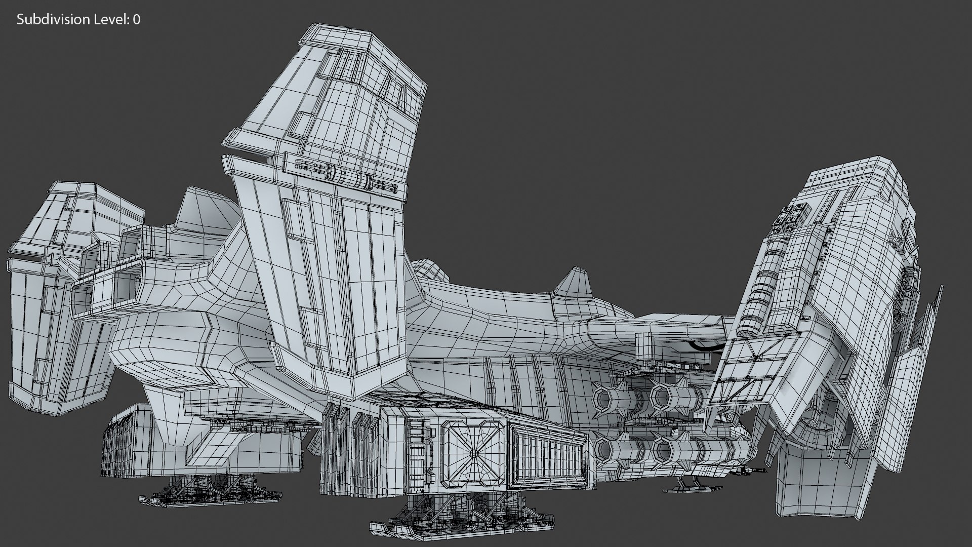 DropShip 3D model - TurboSquid 2176087