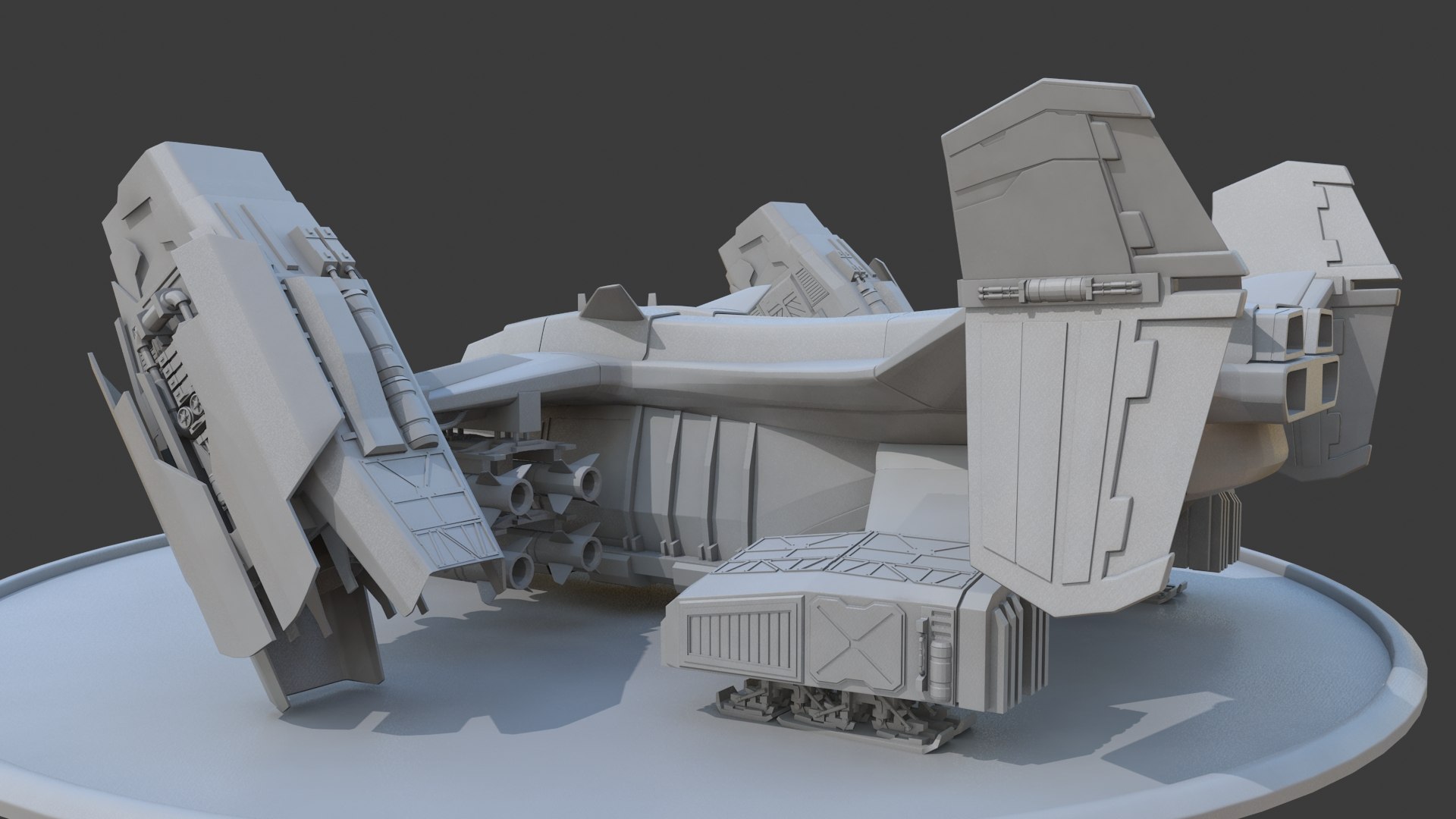 DropShip 3D model - TurboSquid 2176087